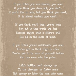 Walter D Wintle Thinking Poem Art Print - Etsy UK