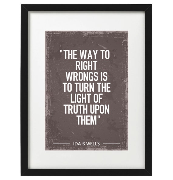 Ida Wells Quotes Ida B. Wells Quote: “Lynching Is Color Line