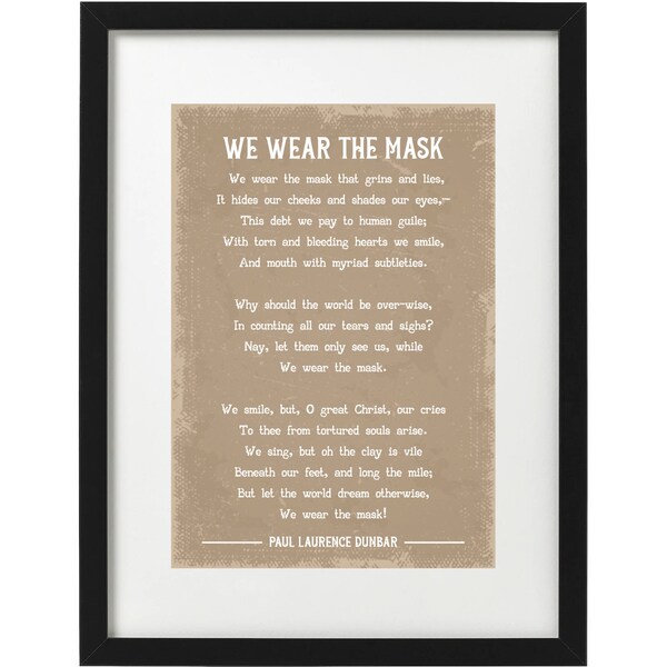 Dunbar Poetry Poster - Etsy