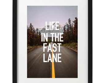 Life in the Fast Lane - Etsy