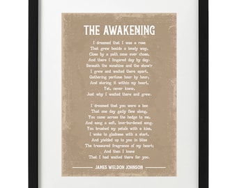 Lift Every Voice and Sing by James Weldon Johnson Poetry Art Print ...