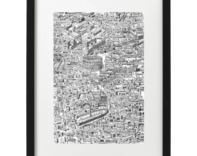 Ancient Rome Map Roman Empire Map, Classical Rome Ancient Rome Print ...