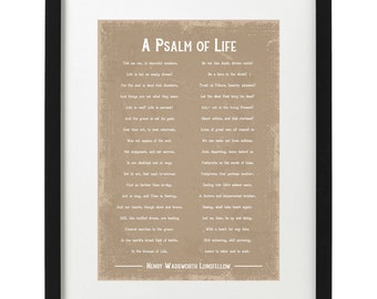 Longfellow Poem | Etsy