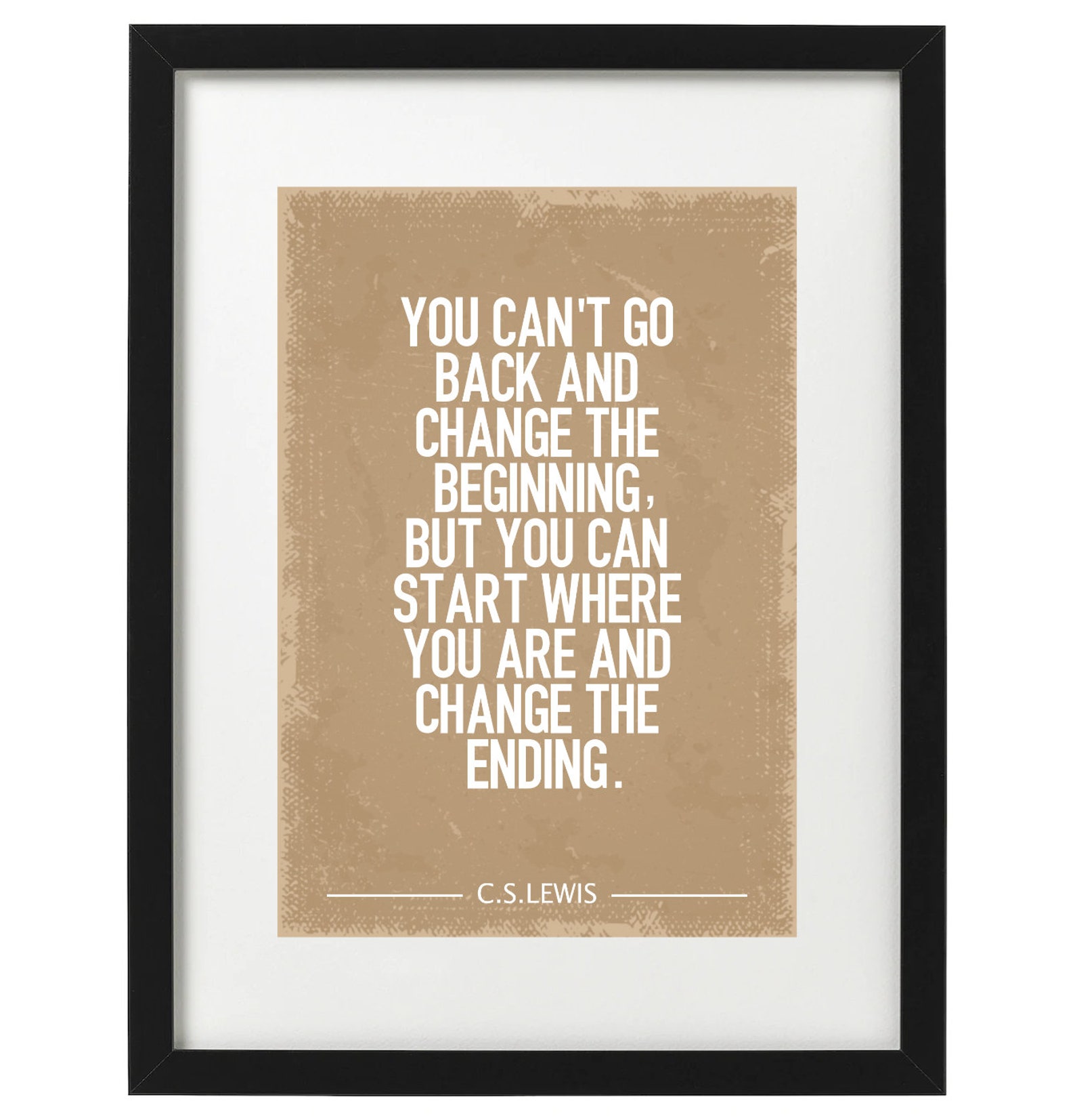 C.S. Lewis Quote Art Print - Etsy