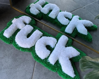 Mustard Color Abstract 3D Fluffy Handmade Tufted Rug - Etsy