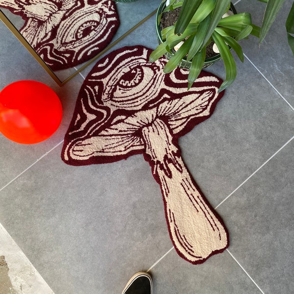 Trippy Rug - Etsy
