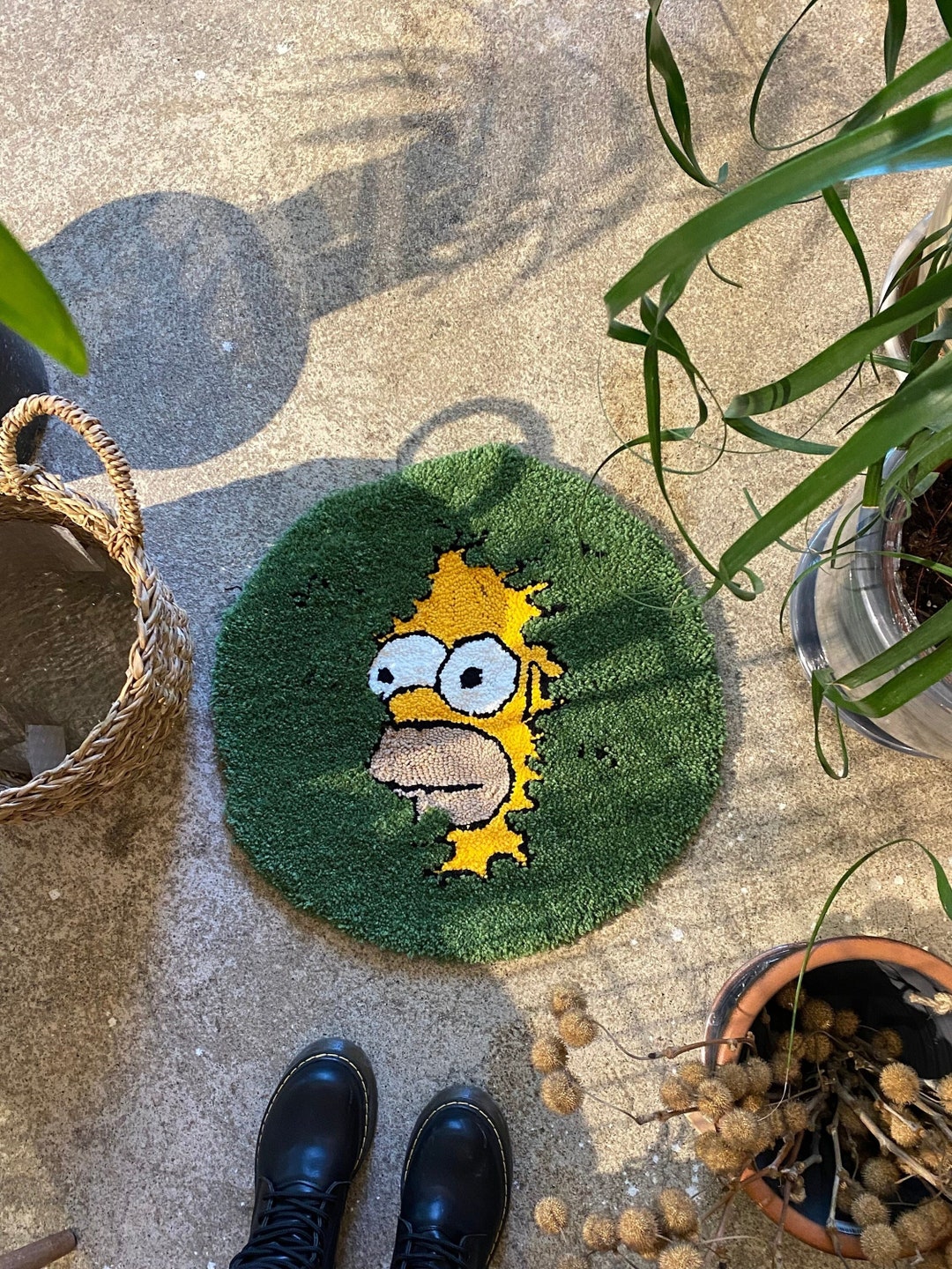 Homer S. Fluffy Tufted Rug / %100 Handmade - Etsy