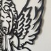 Cry Baby Angel Metal Wall Art Decoration Metal Angel Wall - Etsy