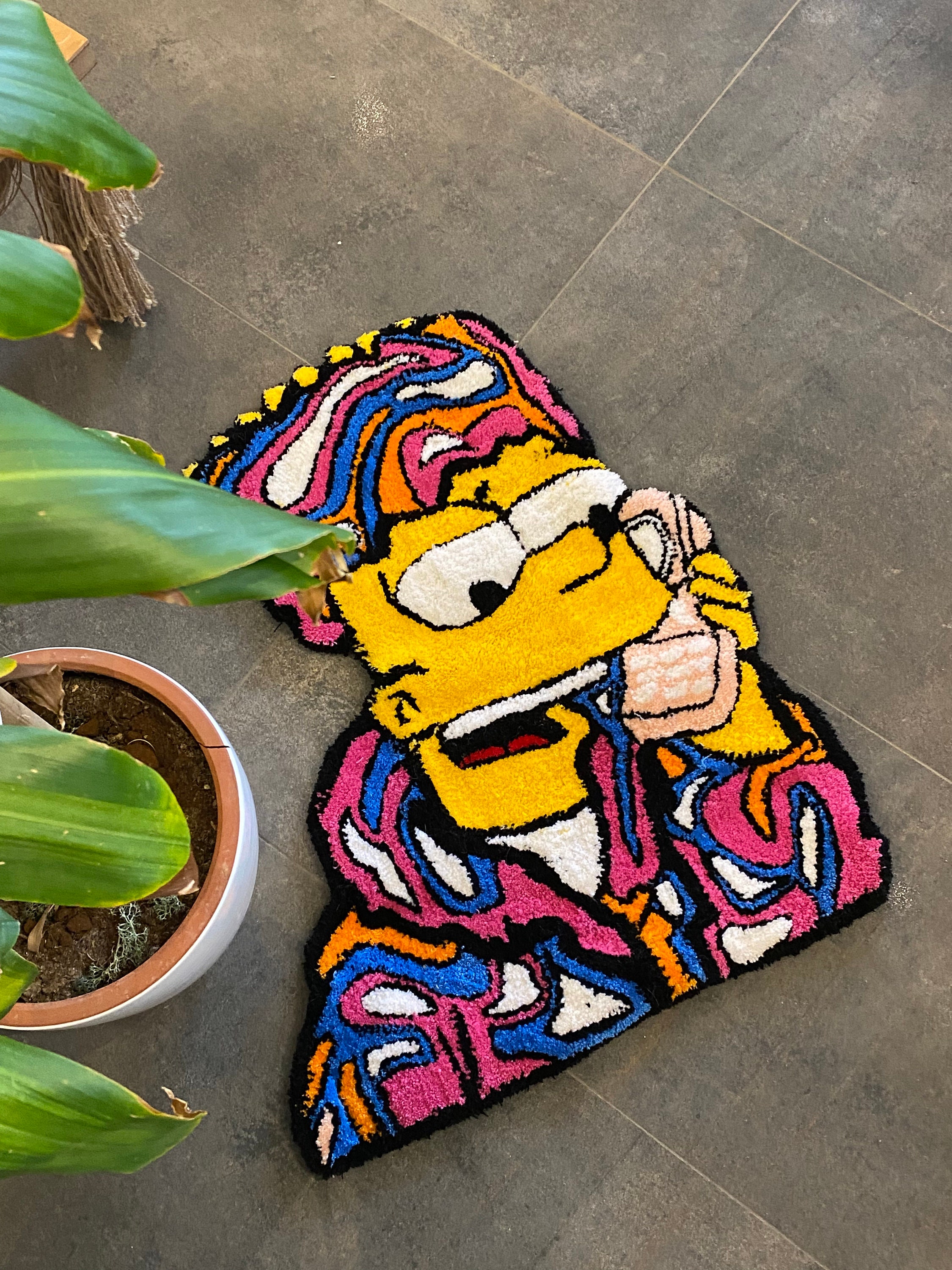 Bart S. Fluffy Tufted Rug/ %100 Handmade - Etsy