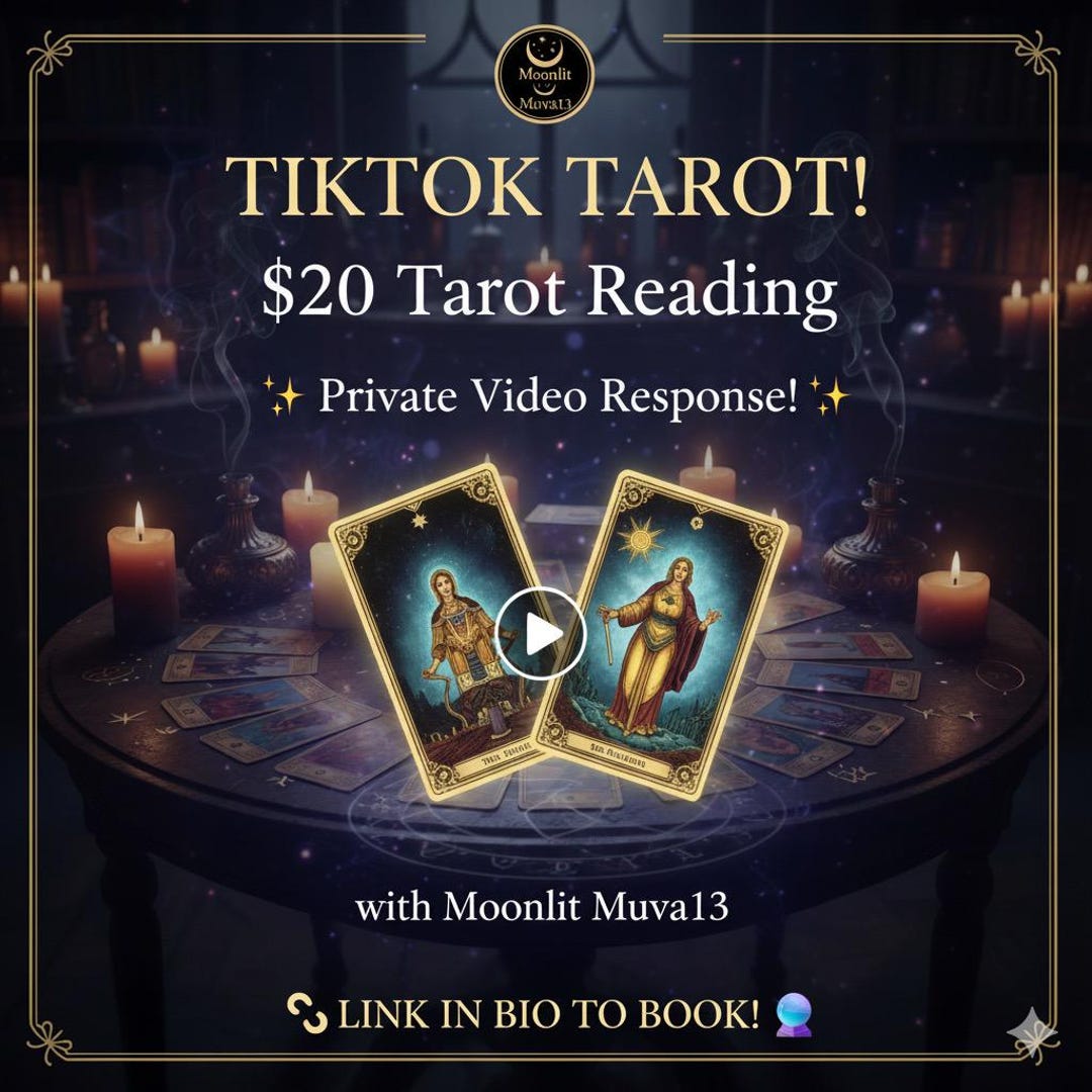Tik Tok Tarot Readings Delivered via Private Video Message - Etsy