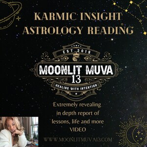Karmic Astrology and Tarot Readings-video Response - Etsy