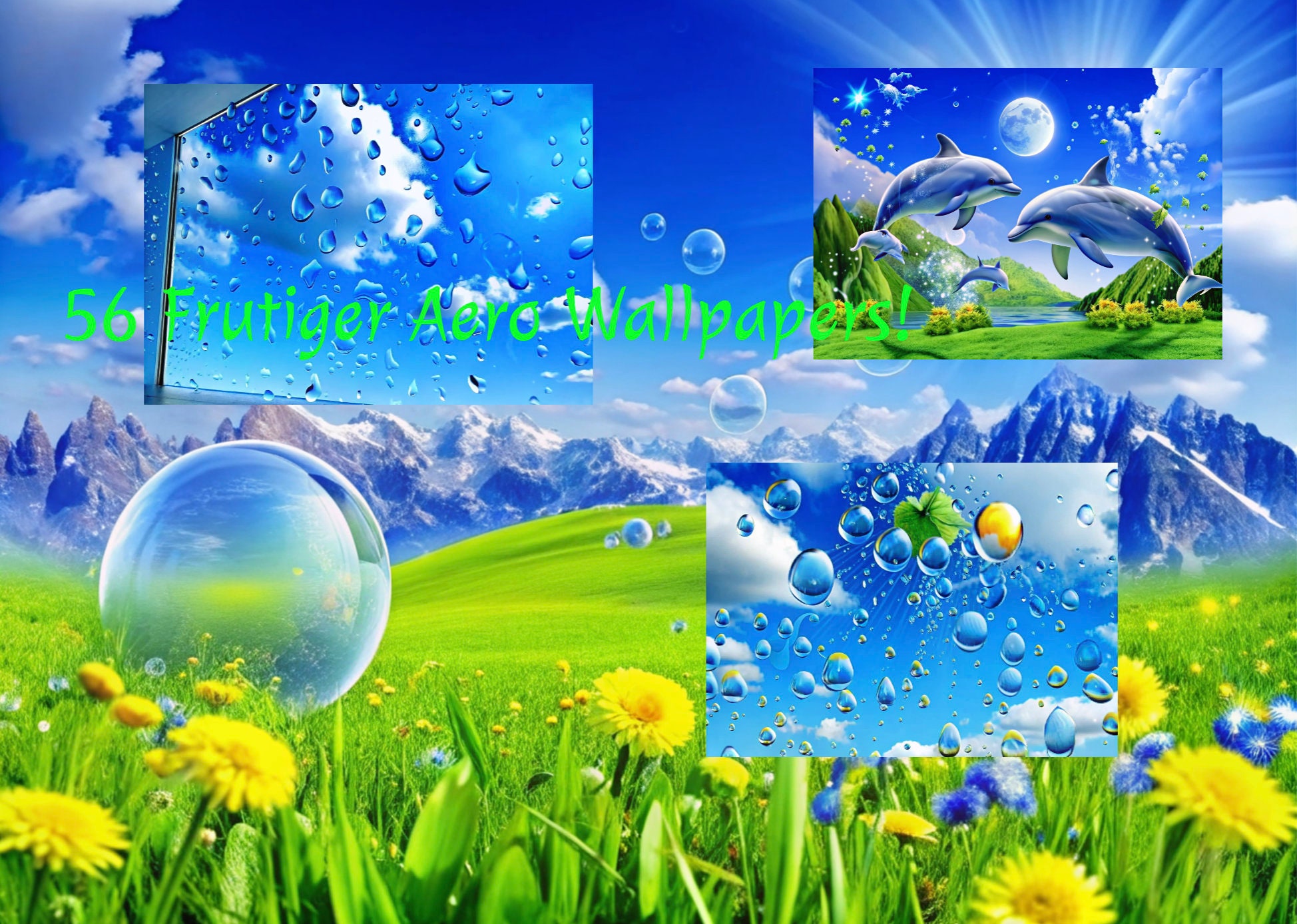 56 Frutiger Aero Wallpapers - Instant Download - High Quality Y2k 2000s ...