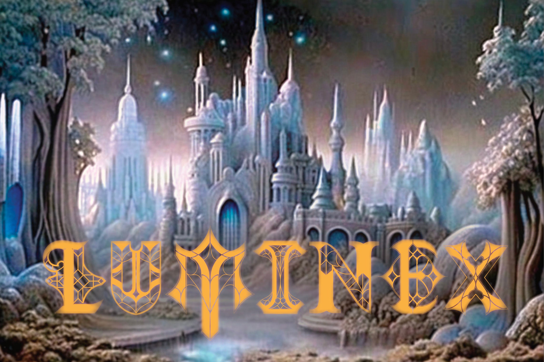 Luminex Stained Glass Font commercial License an Ornate JRPG Inspired ...