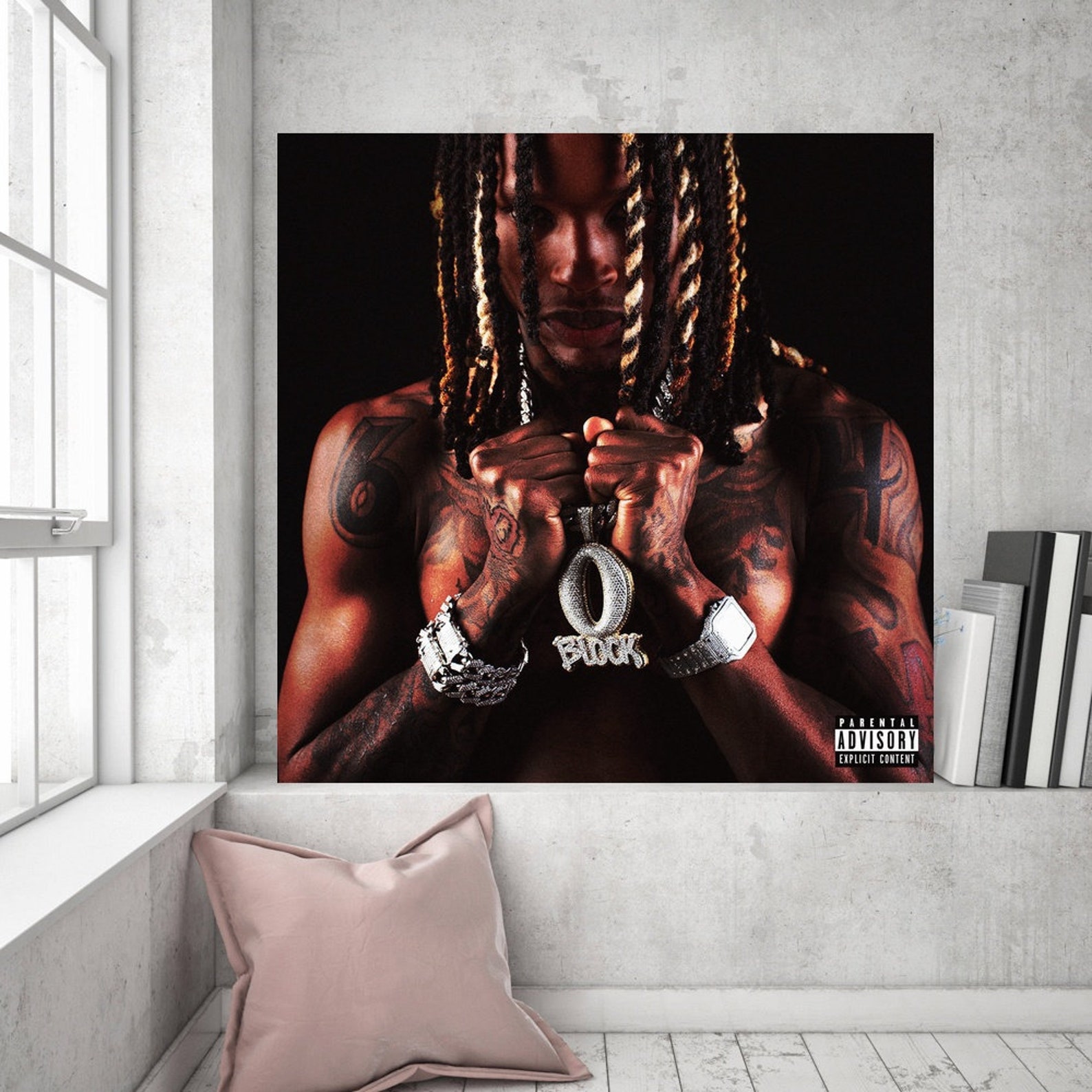 King Von Welcome To Oblock Poster T Wall Art Canvas Etsy