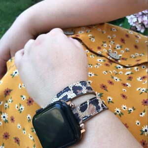 Leopard Fitbit Versa 4 3 2 1 Watch Band Women, Fitbit Sense 2 1 Watch ...