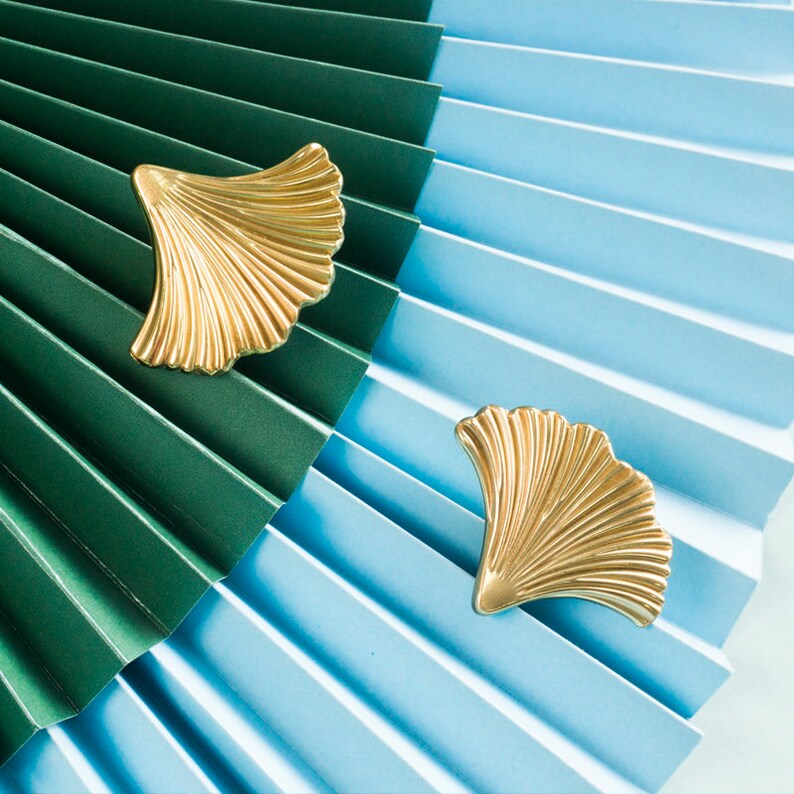 Brass Ginkgo Knobs Ginkgo Drawer Pulls Wardrobe Knob - Etsy