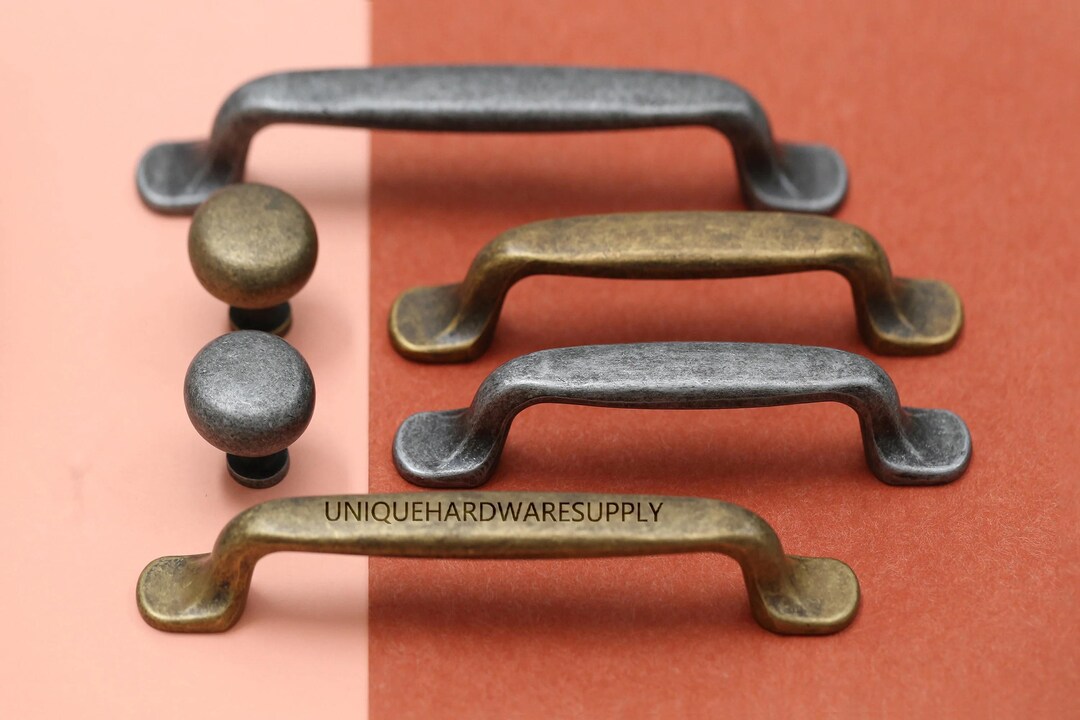 Distress Cabinets Knobs Pulls,antique Hardware Bar Pulls Knobs,custom ...
