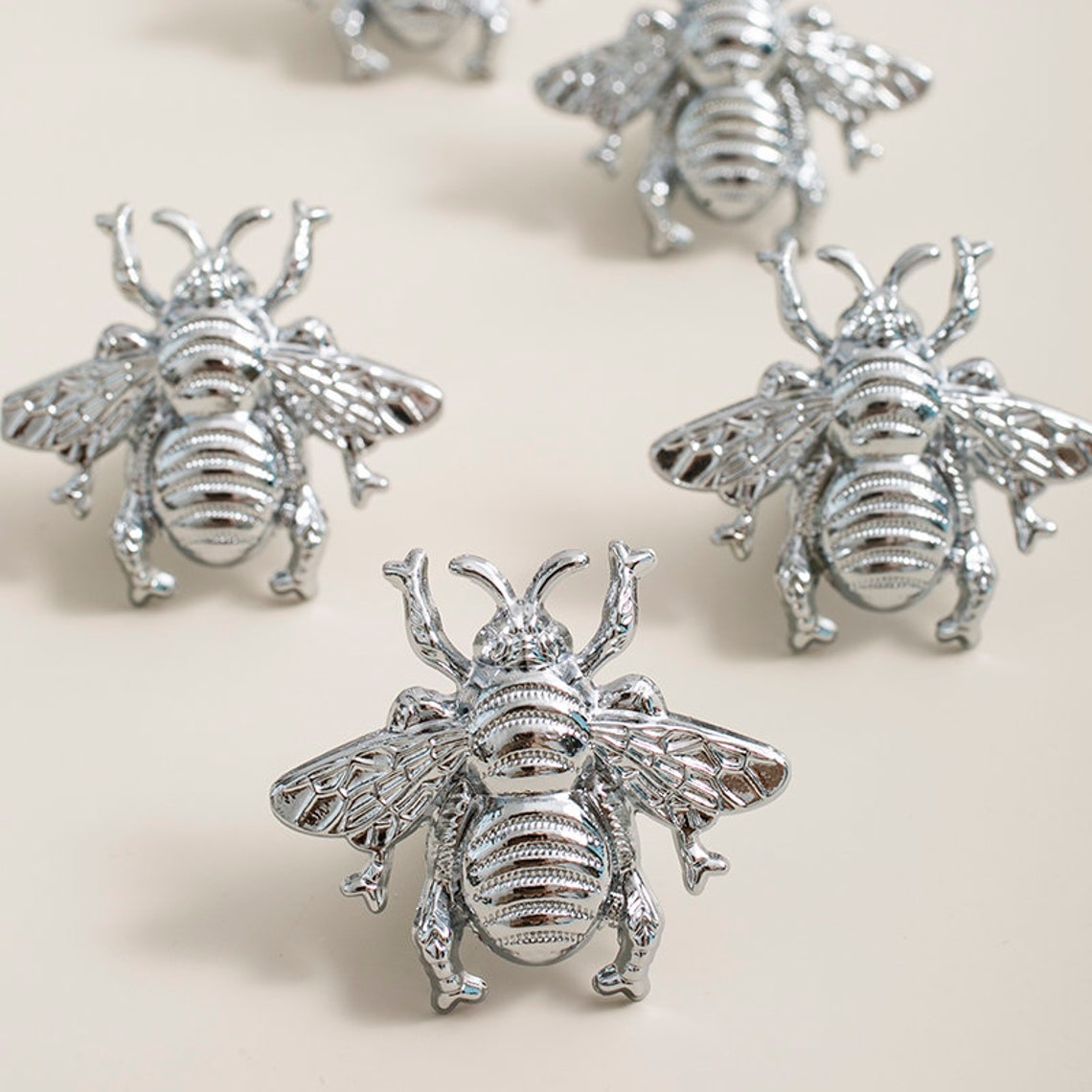 Brass Bee Knobs Bumble Bee Drawer Pulls Wardrobe Knob - Etsy