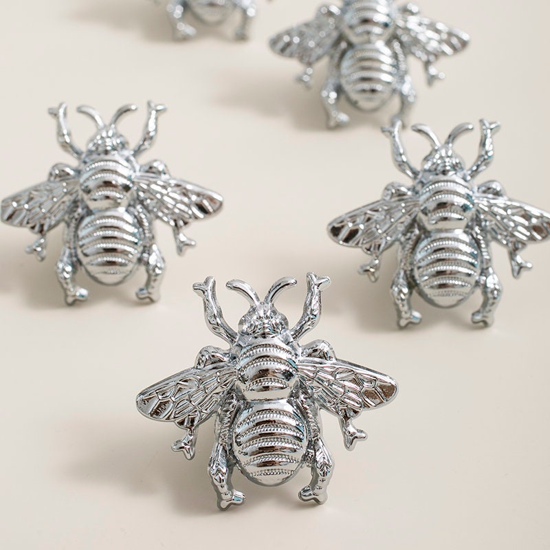 Brass Bee Knobs Bumble Bee Drawer Pulls Wardrobe Knob - Etsy