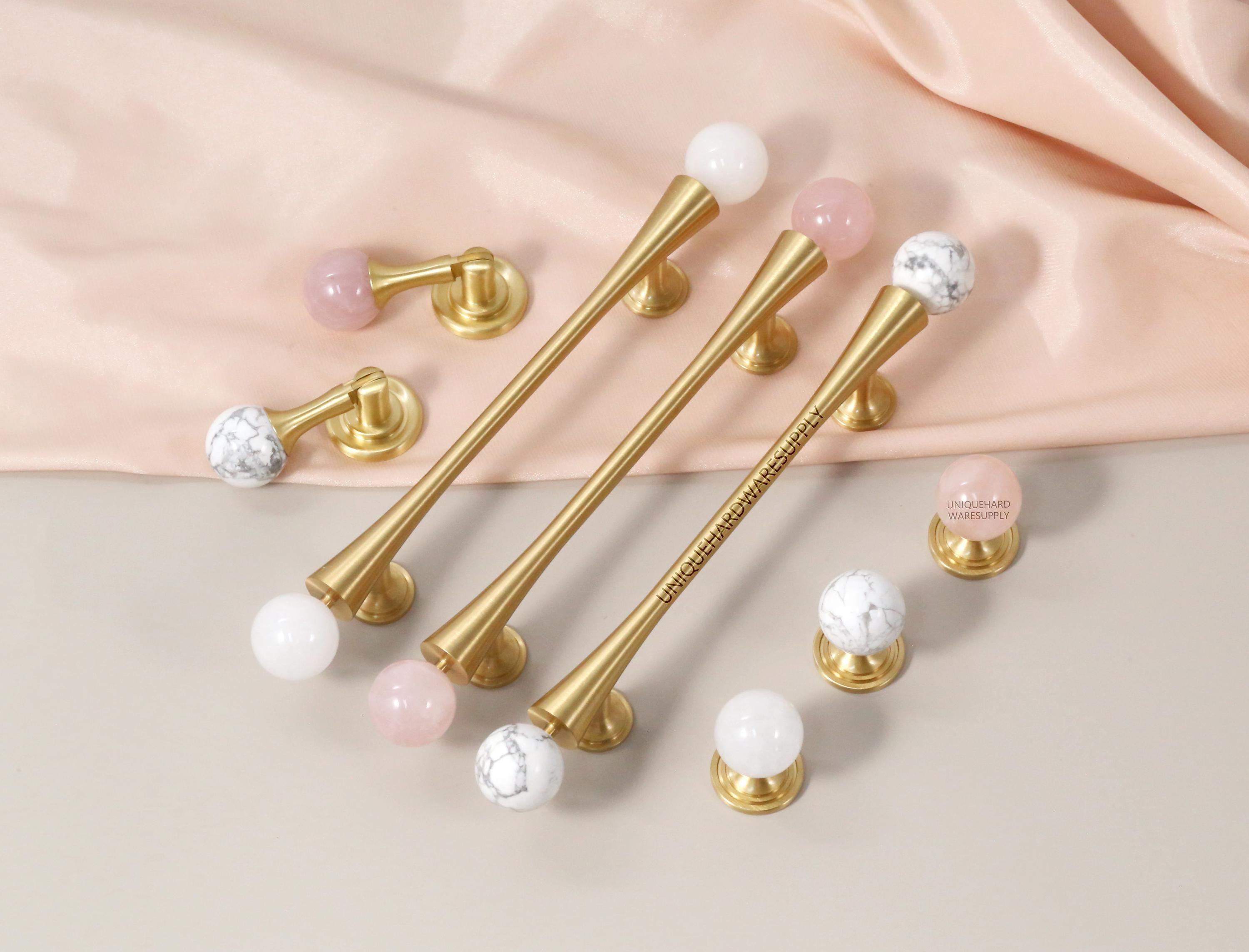 Crystal Brass Round Ball Knobs,luxury Cabinet Drawer Pull,custom ...