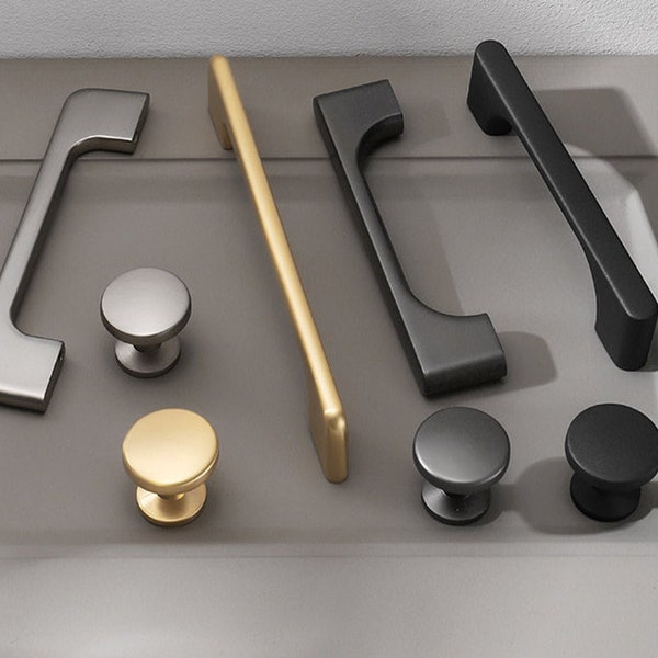 Black Cabinet Hardware - Etsy