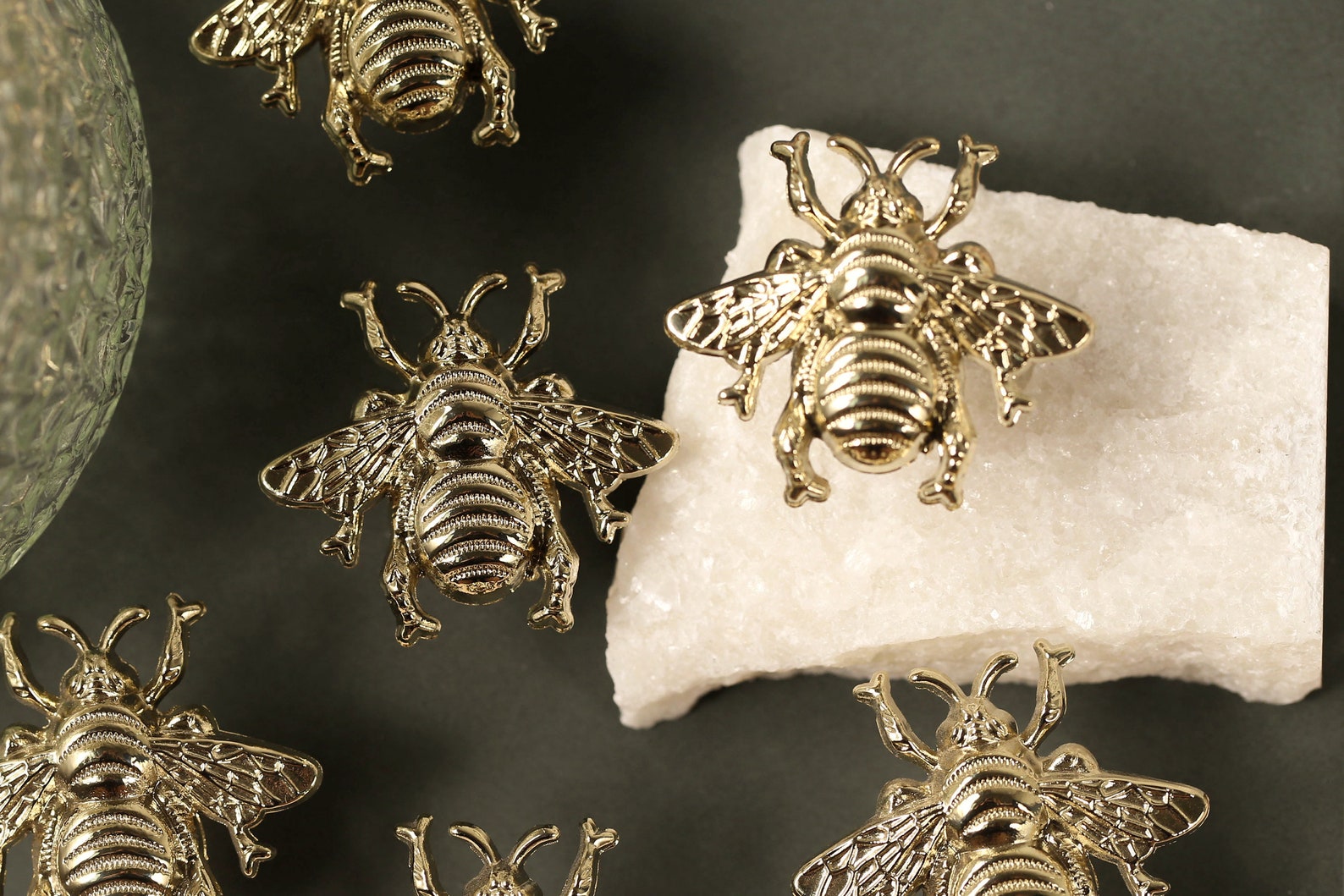 Brass Bee Knobs , Bumble Bee Drawer Pulls, Wardrobe Knob Cabinet Knobs ...