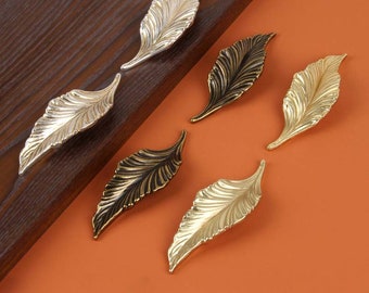 Leaf Drawer Pulls - Etsy