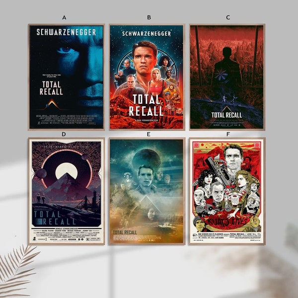 Total Recall Poster - Etsy