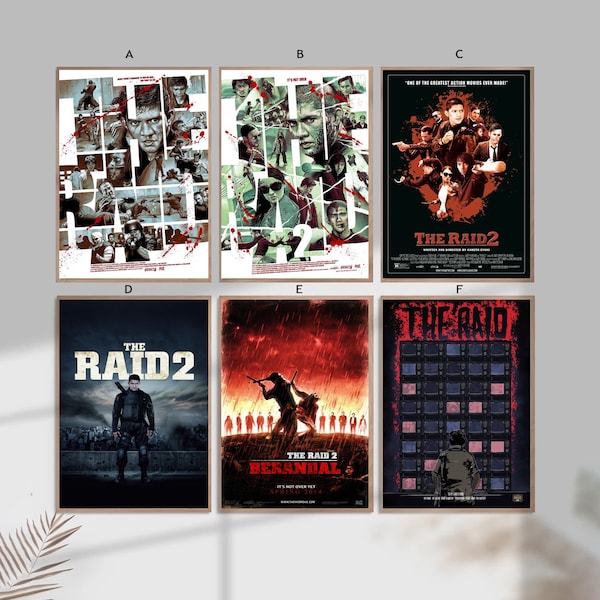 The Raid Movie Poster - Etsy
