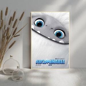 Abominable Film Classic Movie Home Decor Canvas Poster Unframe-8x12 ...