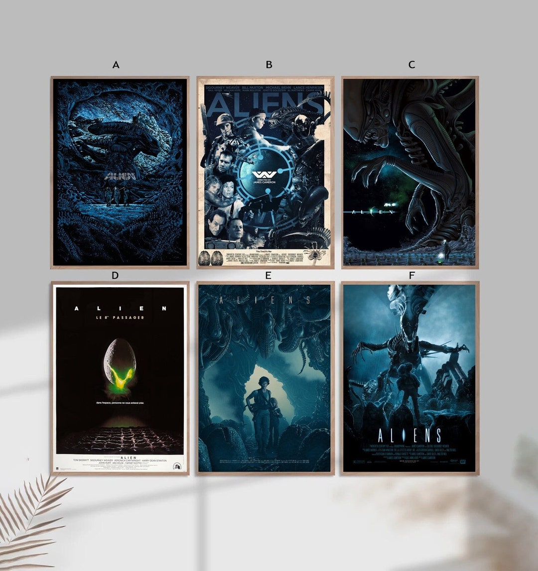 Alien Covenant Film Classic Movie Home Decor Canvas Poster Unframe-8x12 ...