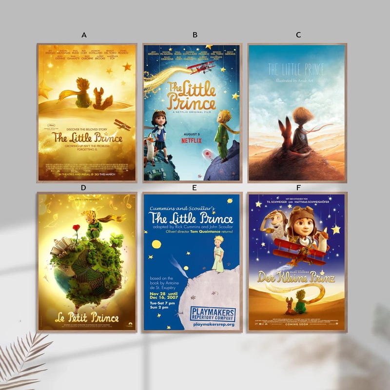 Little Prince Poster - Etsy