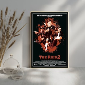 The Raid Redemption Classic Movie Home Decor Canvas Poster Unframe-8x12 ...