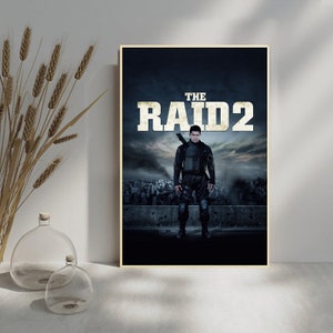 The Raid Redemption Classic Movie Home Decor Canvas Poster Unframe-8x12 ...