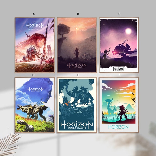 Horizon Zero Dawn Poster - Etsy