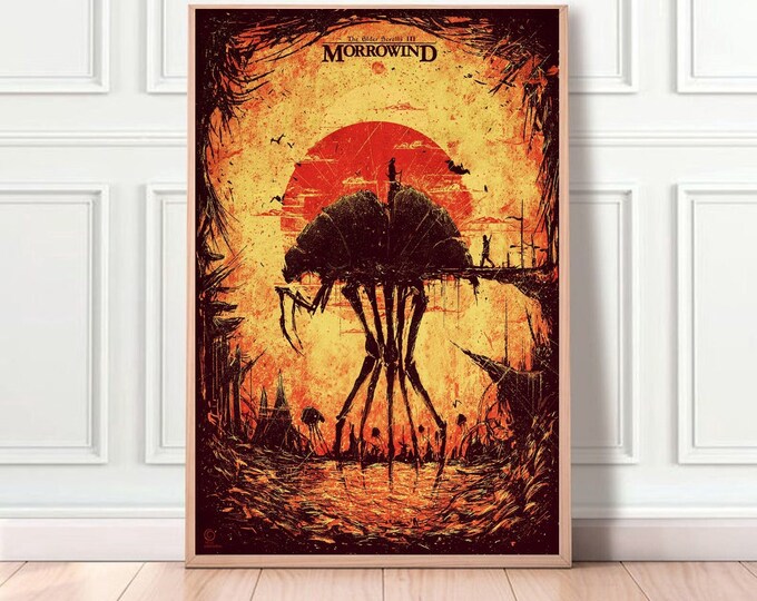 The Tribunal Gods of Morrowind Print - Etsy