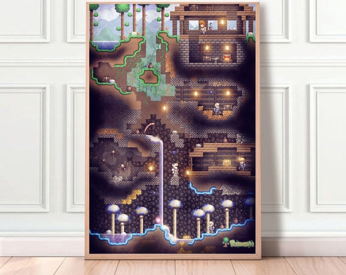 Terraria Inspired Wall of Flesh, Boss Fleece Pillow, Doll or Toy ...