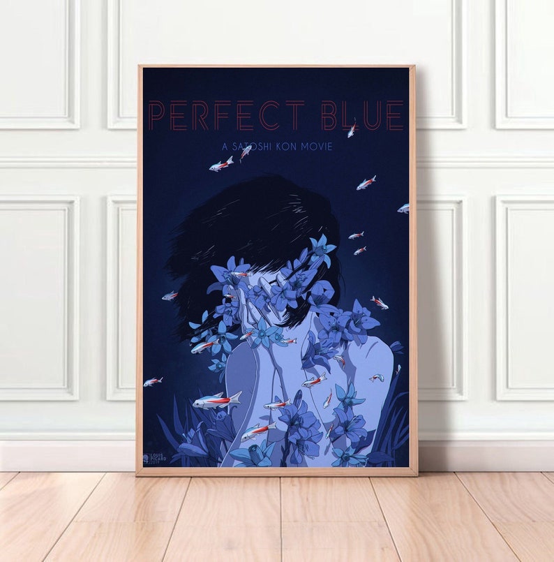 Perfect Blue Anime Film Classic Movie Home Decor Canvas Poster - Etsy