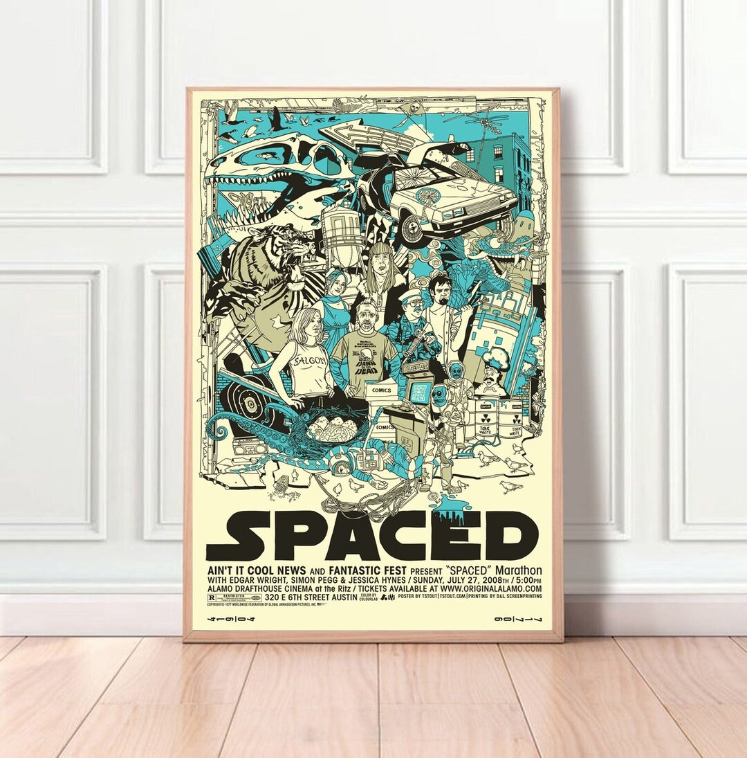 Spaced Film Classic Movie Home Decor Canvas Poster Unframe-8x12''16x24 ...
