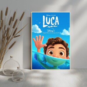 Luca Anime Film Classic Movie Home Decor Canvas Poster Unframe-8x12 ...