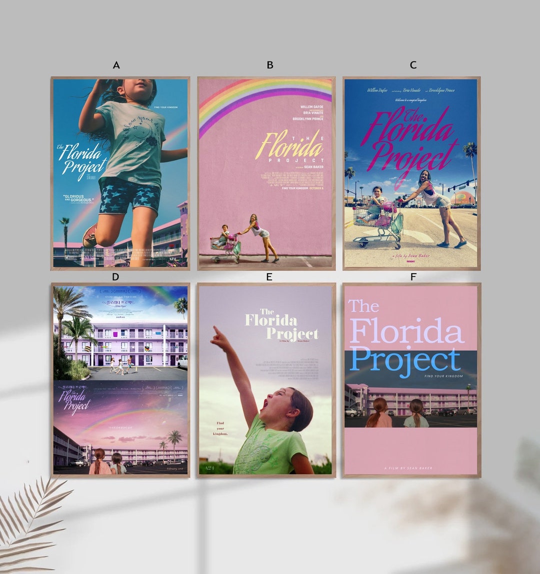 The Florida Project Film Classic Movie Home Decor Canvas Poster Unframe ...