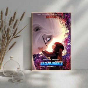 Abominable Film Classic Movie Home Decor Canvas Poster Unframe-8x12 ...