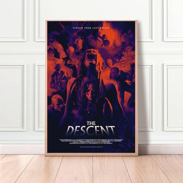 The Descent Poster - Etsy