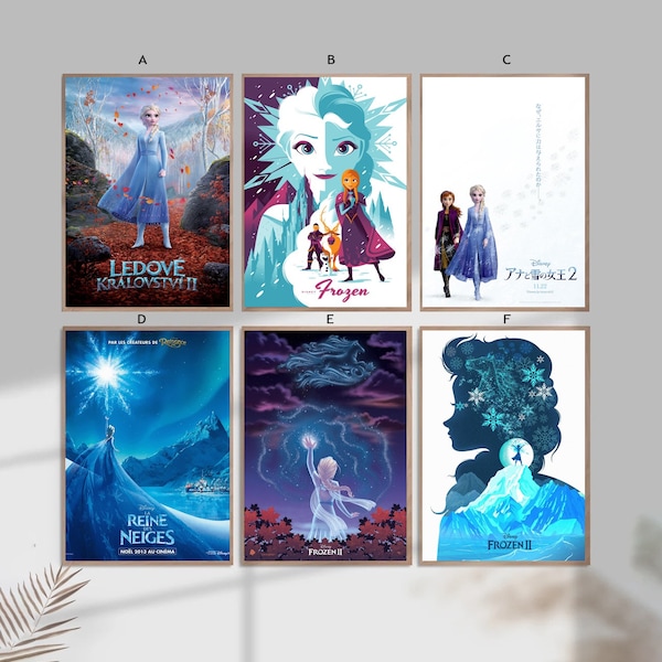 Frozen Poster - Etsy