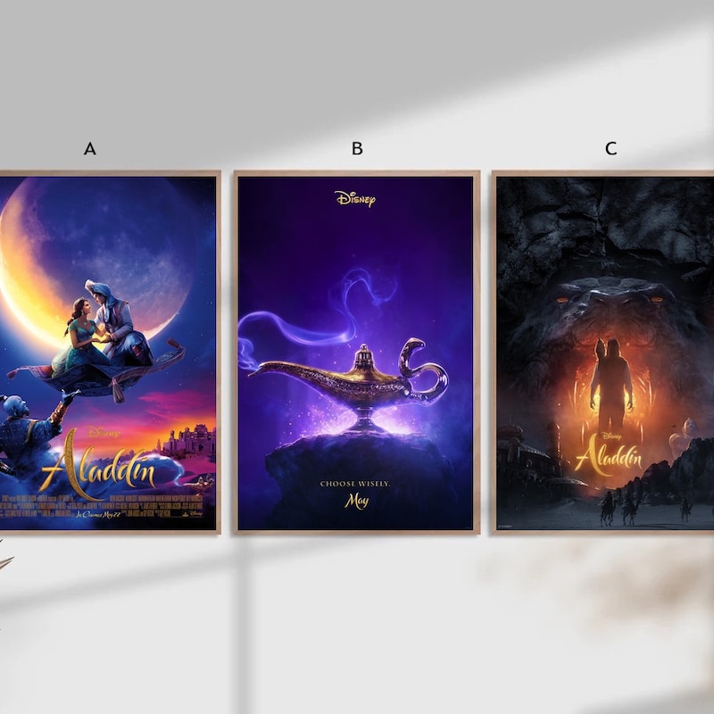 Aladdin Wall Art - Etsy