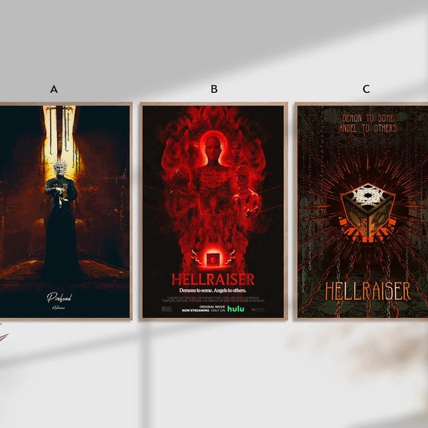 Hellraiser Movie Poster - Etsy