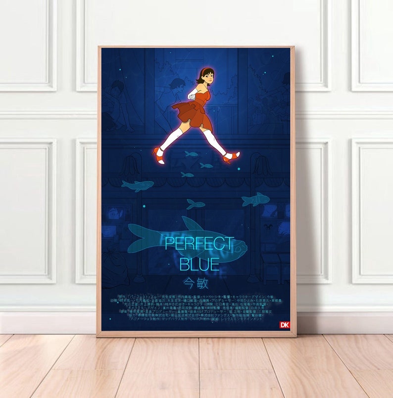 Perfect Blue Anime Film Classic Movie Home Decor Canvas Poster - Etsy