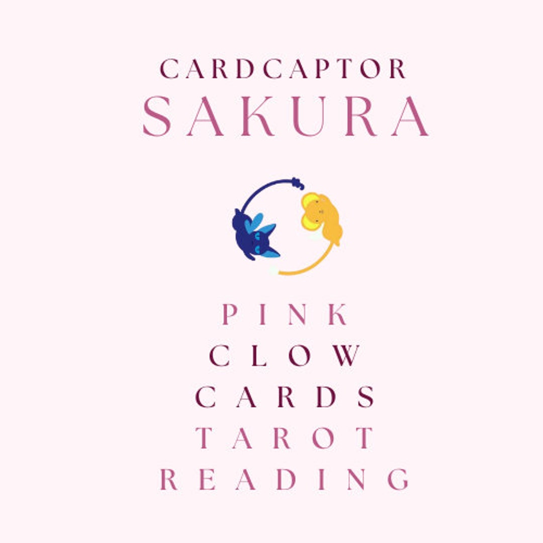 Sakura PINK CLOW Cards Reading ! - Etsy