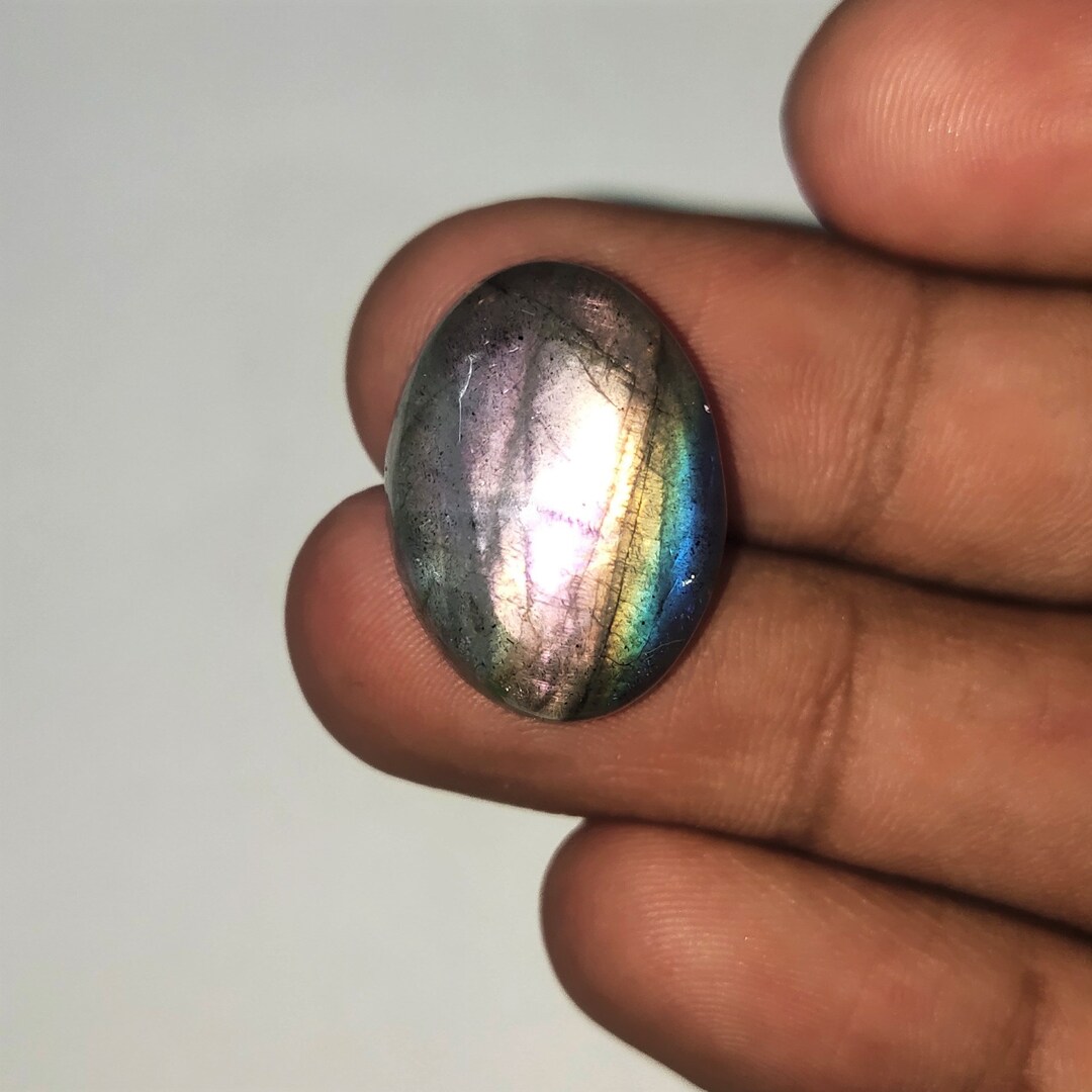Awesome Purple Labradorite Gemstone Cabochon Rare Quality Making ...