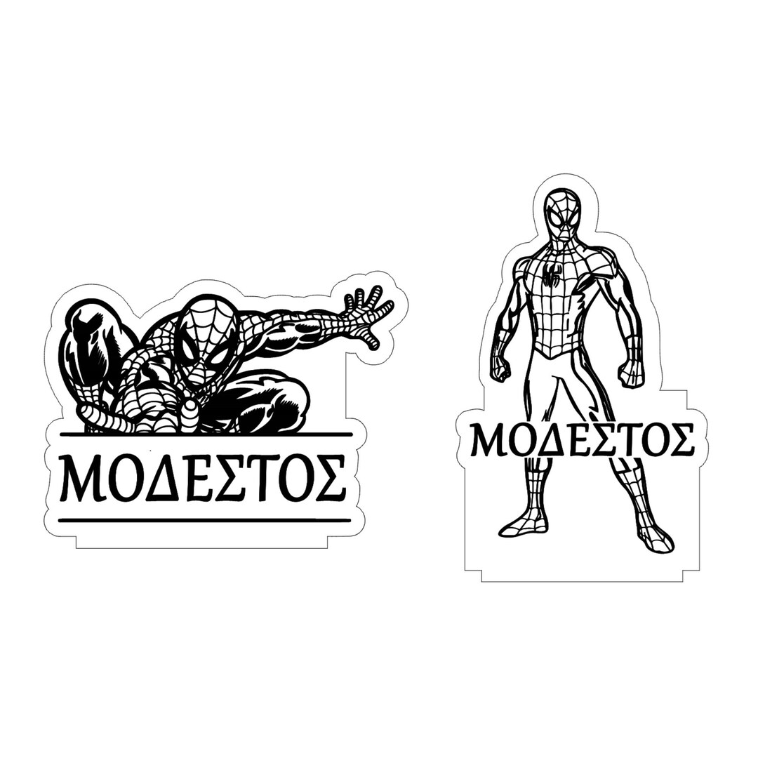 Spiderman 3D Illusion Laser Cut File: Engraving Vector Design (digital ...